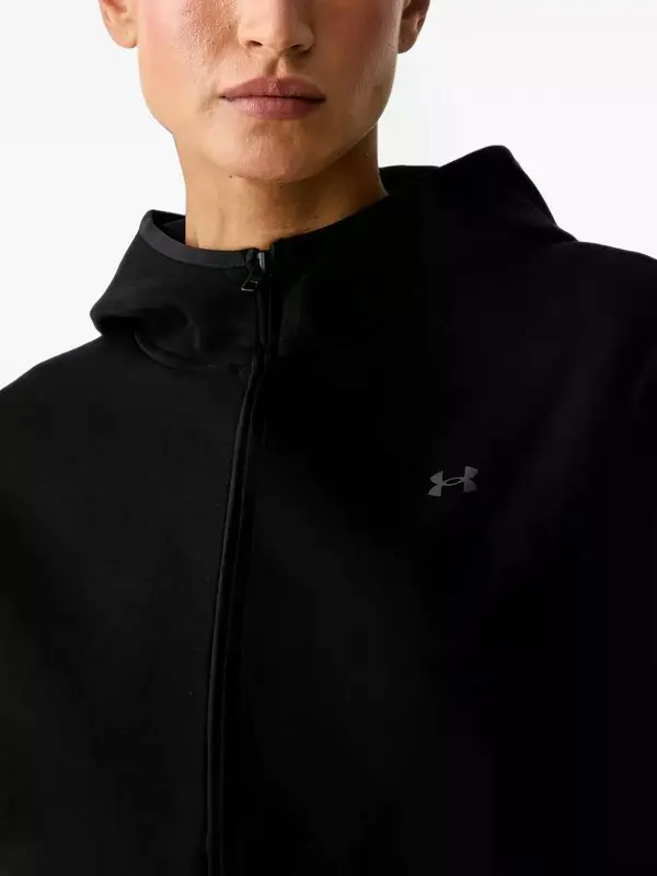 Under Armour Ua Unstoppable Logo-print Zip-up Hoodie