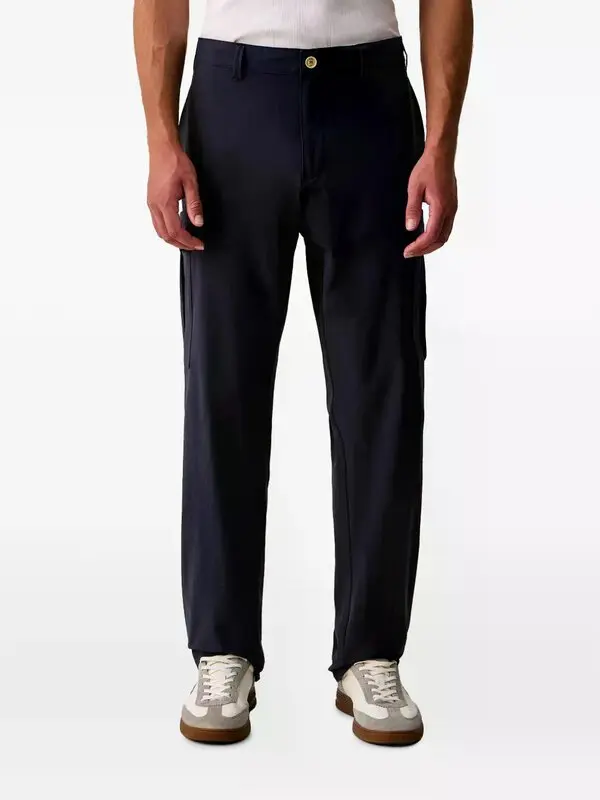 AERONAUTICA MILITARE Embroidered-logo Cargo Pants