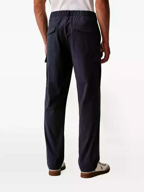 AERONAUTICA MILITARE Embroidered-logo Cargo Pants