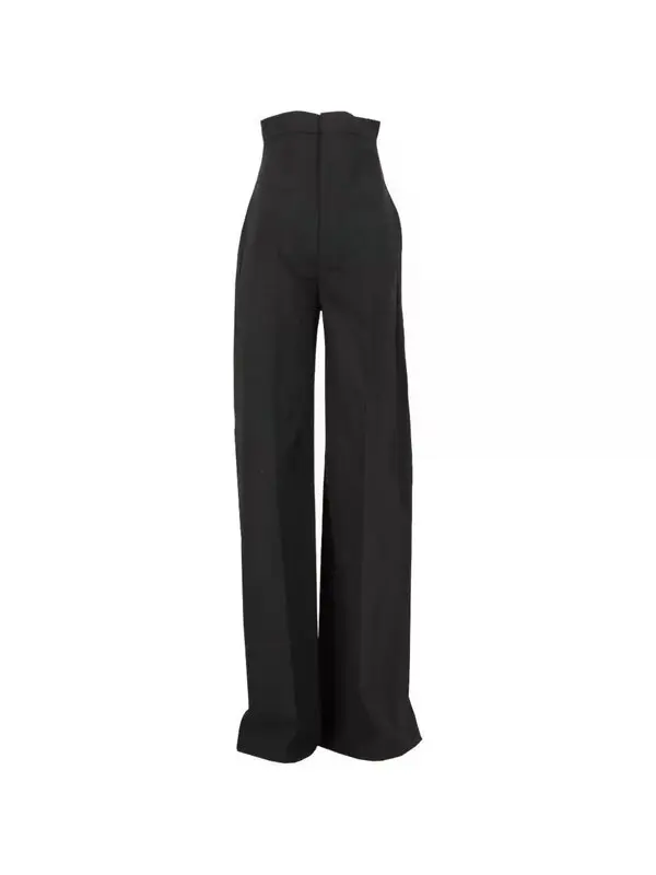 Rick Owens Dirt Cooper High-waisted Trousers