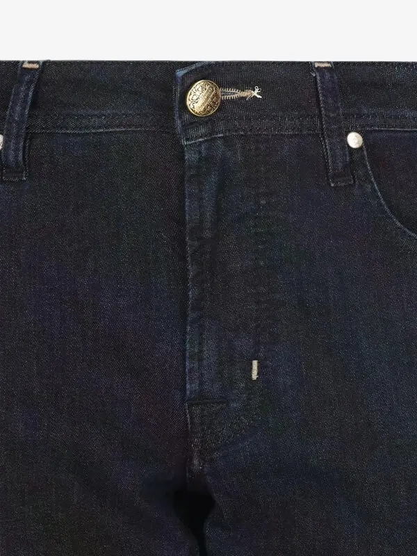 TRAMAROSSA Michelangelo Logo-patch Slim-fit Jeans