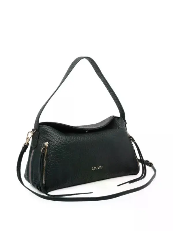 Liu Jo Grained-effect Zipped Tote Bag