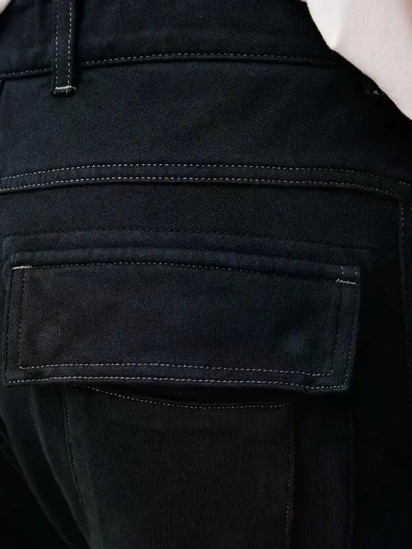 AERONAUTICA MILITARE Logo-patch Panelled Cargo Pants