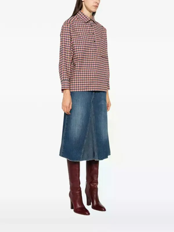 A.SHIRT MILANO Catherine Tartan-check Shirt