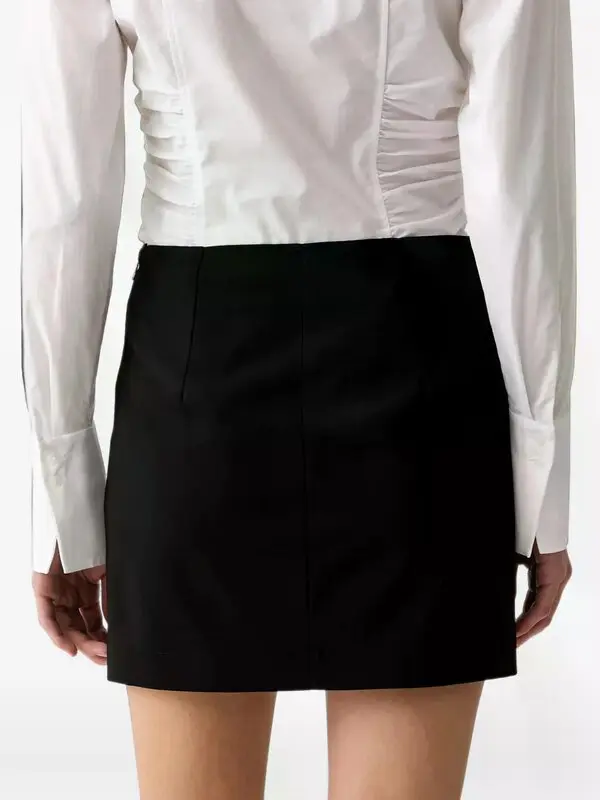 Patrizia Pepe Pleated Fly-charm Skirt
