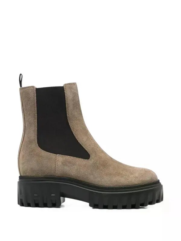 Hogan Suede Chelsea Boots