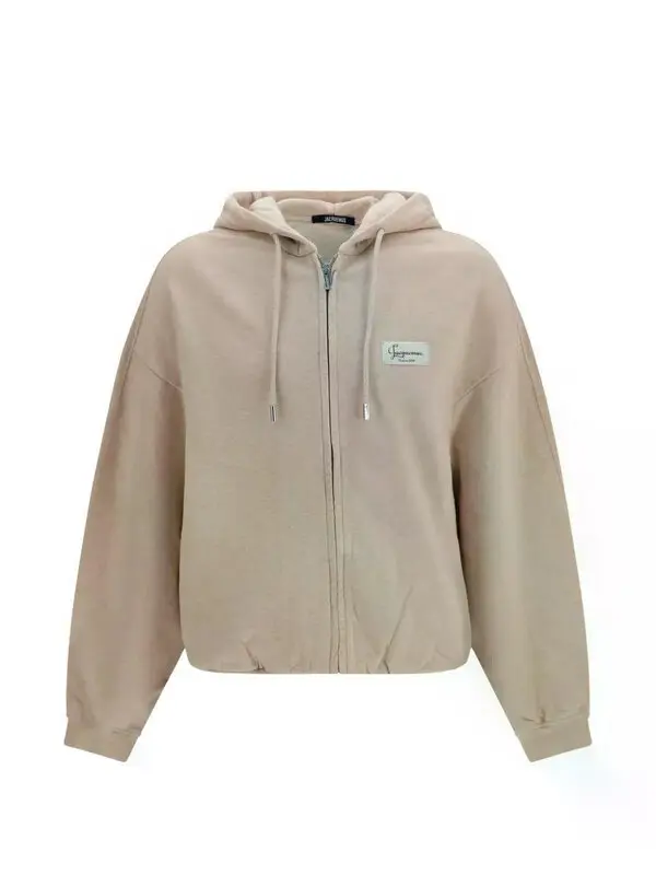 Jacquemus Le Hoodie Montaigne Hoodie - Neutrals