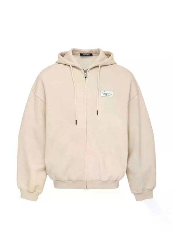 Jacquemus Le Hoodie Montaigne Hoodie - Neutrals