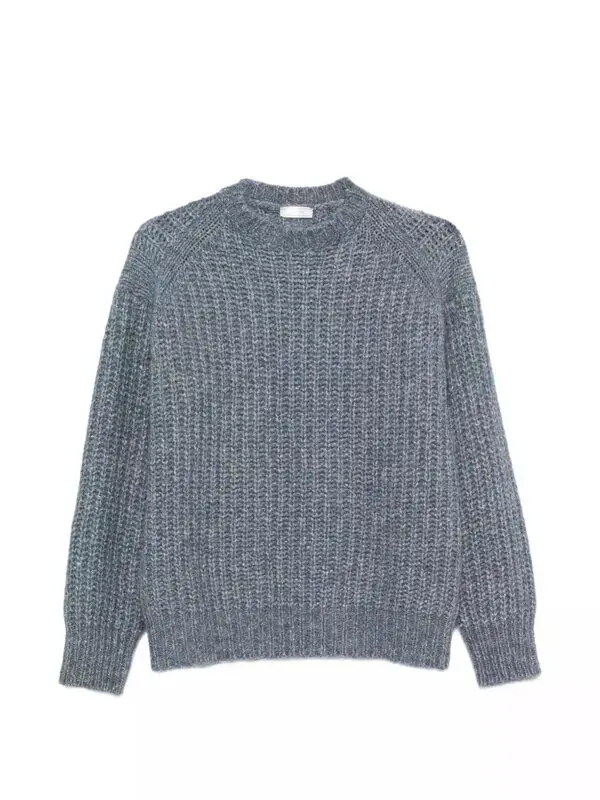Peserico Chunky-knit Raglan-sleeve Sweater
