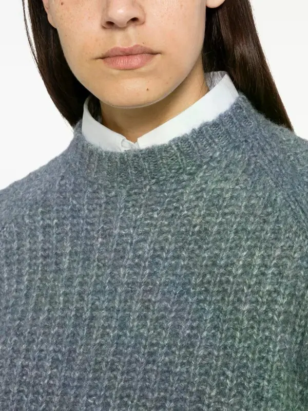 Peserico Chunky-knit Raglan-sleeve Sweater