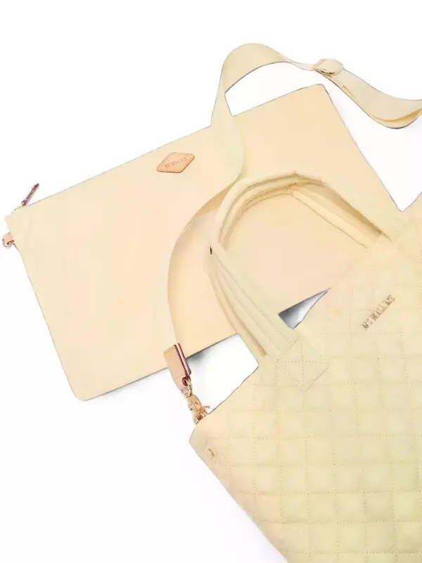 Mz Wallace Small Metro Tote Deluxe Tote Bag - Yellow