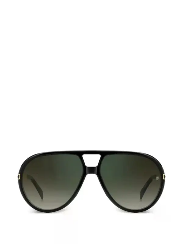 DB EYEWEAR BY DAVID BECKHAM Voyager Pilot-frame Sunglasses - Black