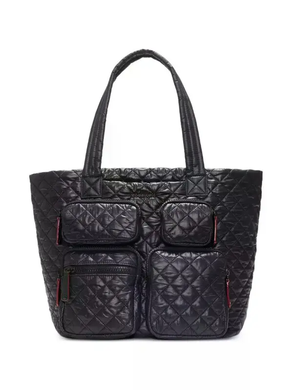 Mz Wallace Medium Metro Quilted Tote Bag - Black