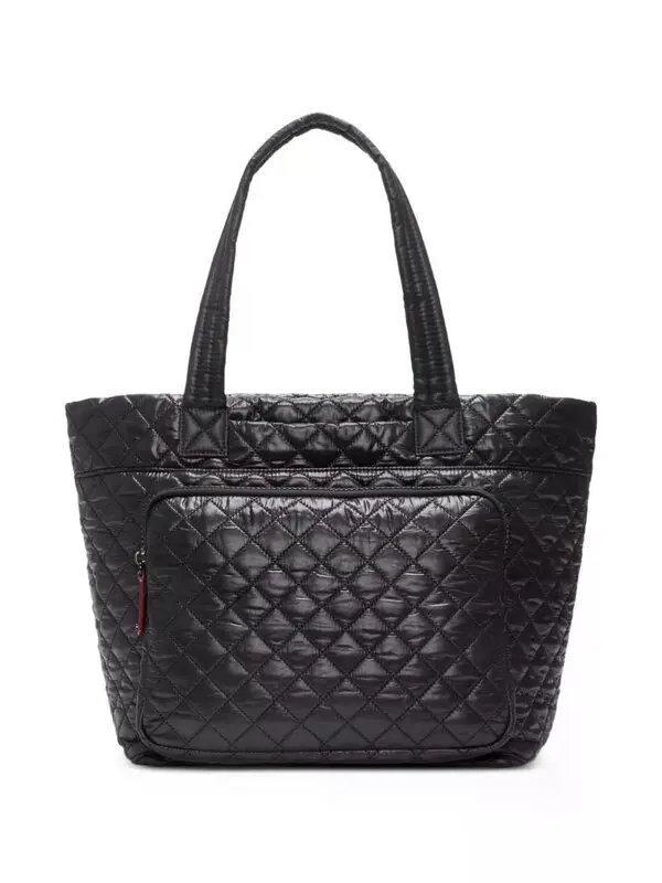Mz Wallace Medium Metro Quilted Tote Bag - Black