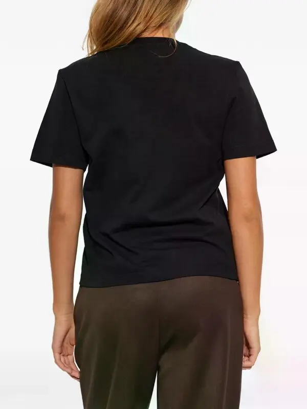 Alexander McQueen Lace-patchwork T-shirt