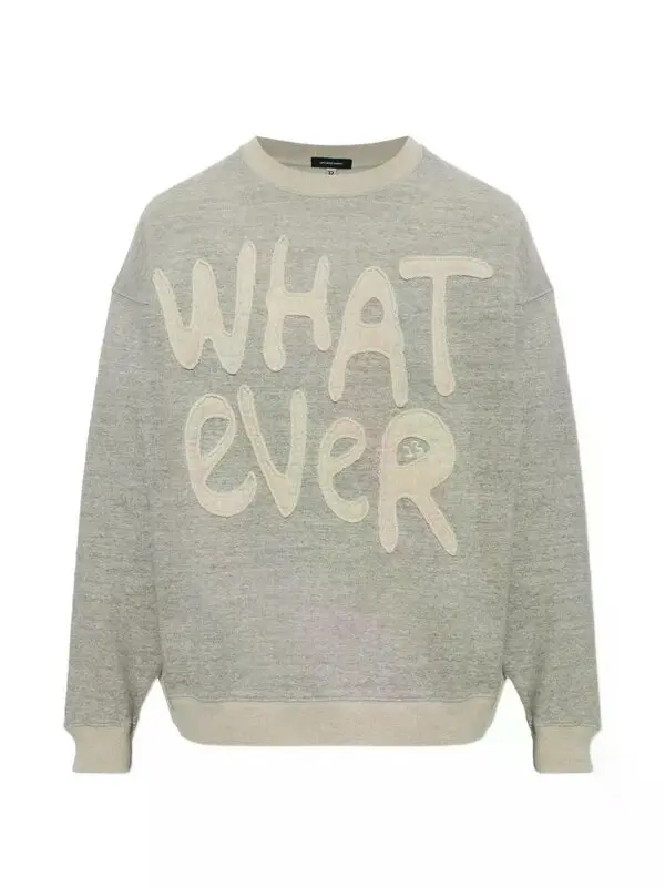 R13 Applique Crew-neck Sweatshirt
