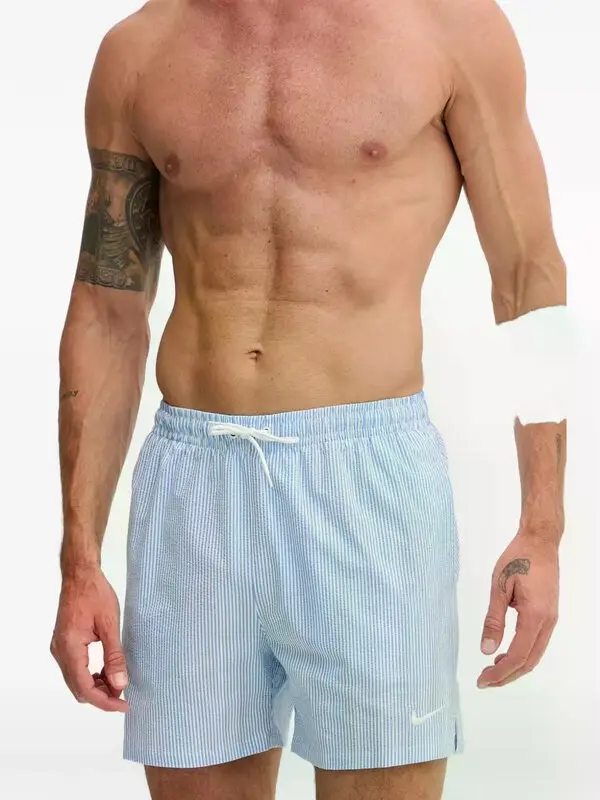 Nike Striped-pattern Swim Shorts