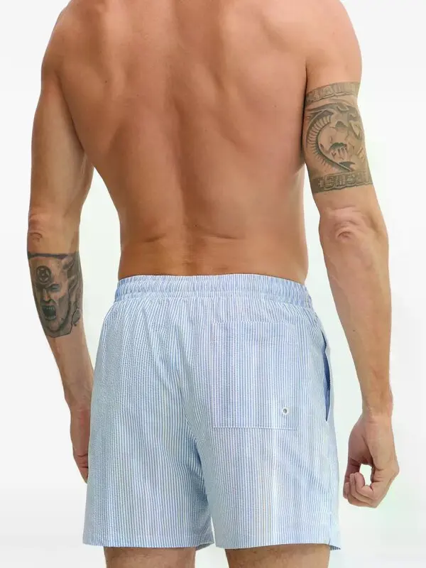 Nike Striped-pattern Swim Shorts