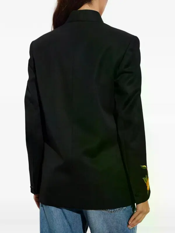 Kenzo Embroidered Wrap Blazer