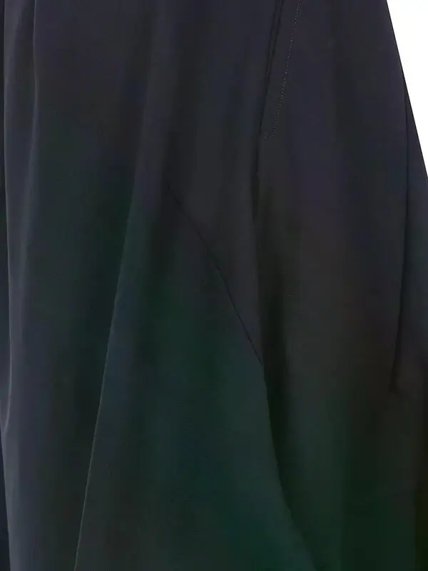 Comme Des Garçons Asymmetric Draped Midi Skirt
