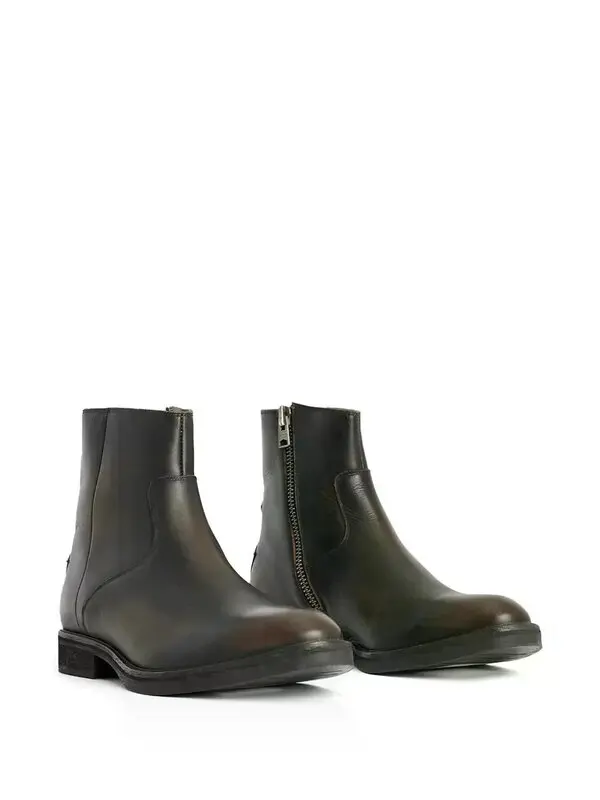 ALLSAINTS Side-zip Leather Ankle Boots