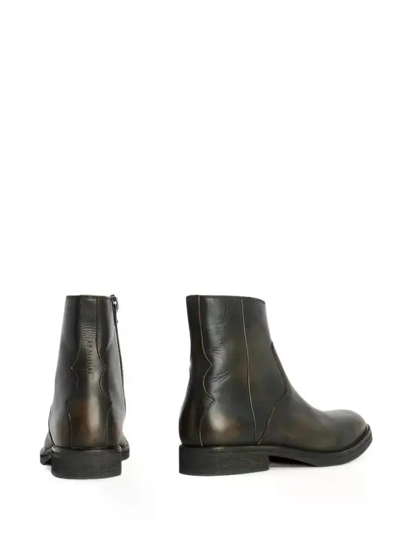 ALLSAINTS Side-zip Leather Ankle Boots