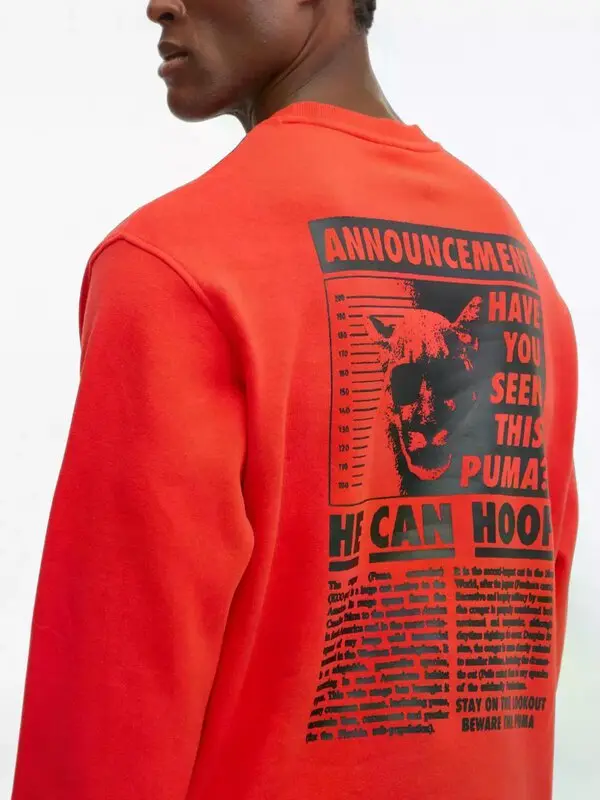 PUMA Hoops Graphic-print Sweater