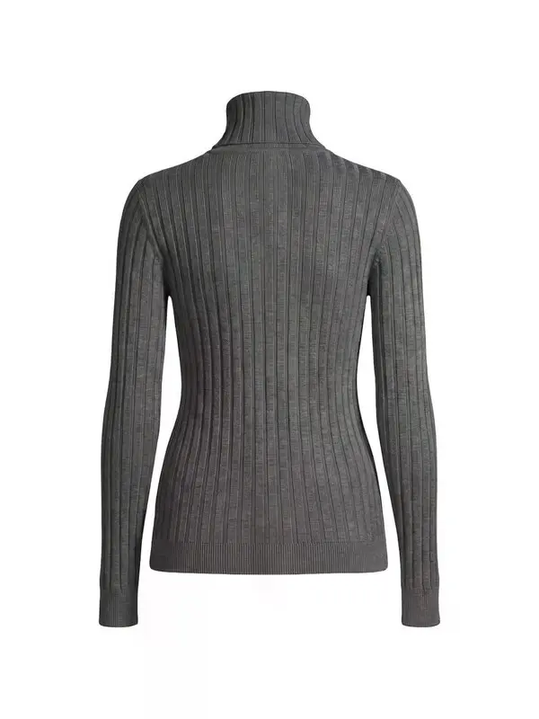 Peserico Ribbed Roll-neck Sweater