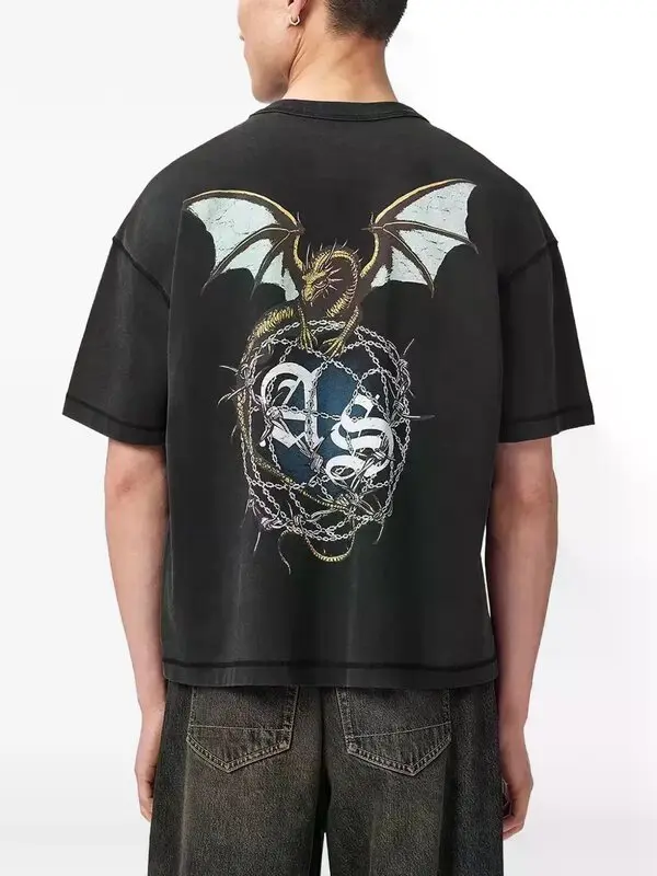 ALLSAINTS Dragon-print T-shirt