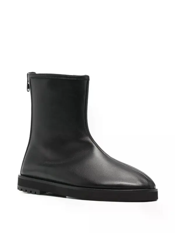 Dear Frances Joss Rear-zip Ankle Boots