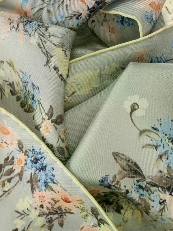 Alexander McQueen Floral-motif Silk Scarf