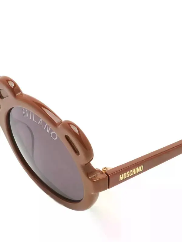 Moschino Teddy Bear Round Sunglasses
