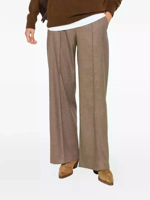 ROSSI Tovy Pressed-crease Trousers