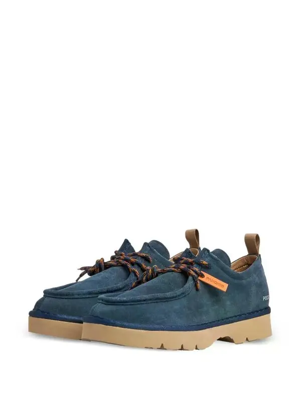 PANCHIC P009 Lace-up Derby Shoes - Blue