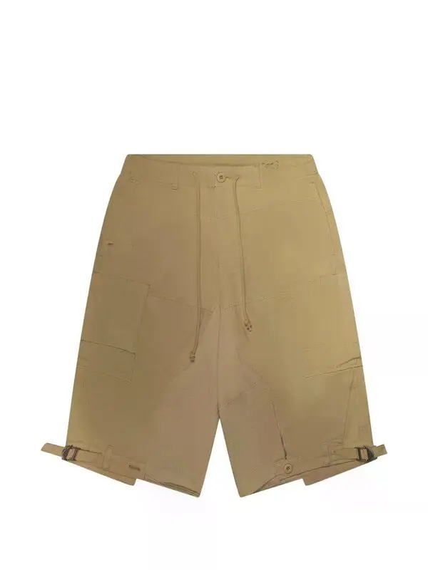 PROTOCOL INDEX Upside Drawstring-fastening Cargo Shorts