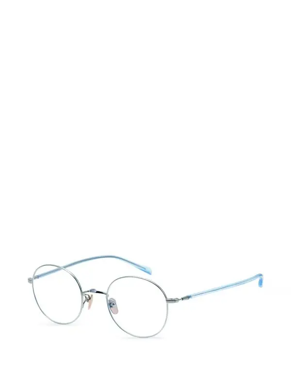 MASUNAGA Gms/202t Round-frame Glasses