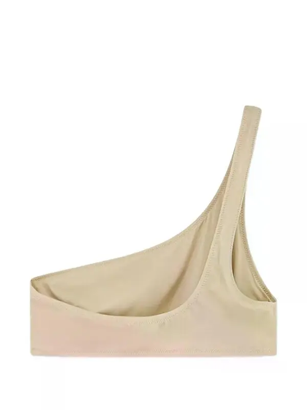 MC2 SAINT BARTH Celestine One-shoulder Bikini Top - Neutrals