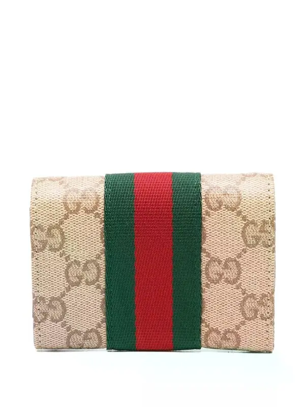 Gucci Gg-supreme Web Wallet