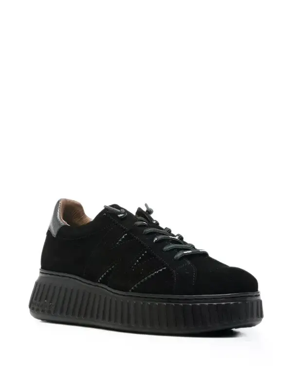 WONDERS Platform Suede Sneakers