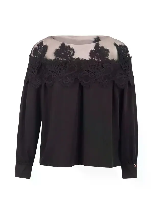 JOVONNA Briona Lace-trim Blouse