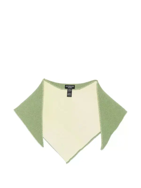 B.B. WALACE Two-tone Knitted Scarf