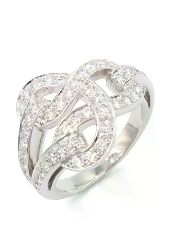Cartier 2010s Agraff Diamond Ring