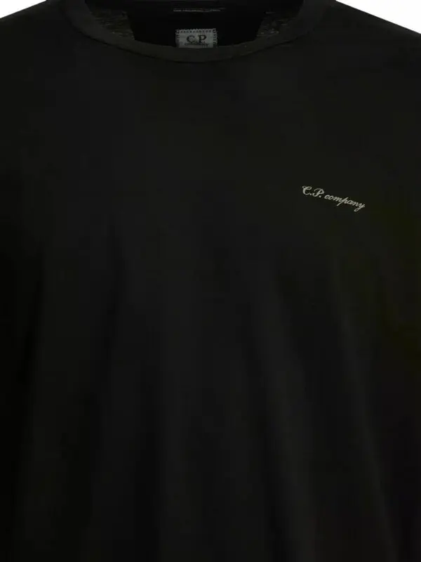 C.P. COMPANY Logo-print Long-sleeved T-shirt