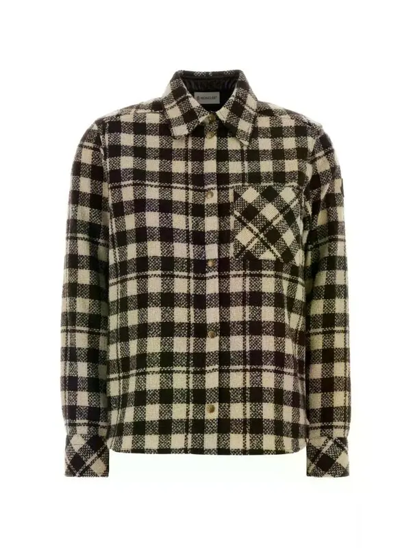 Moncler Check-pattern Flannel Shirt