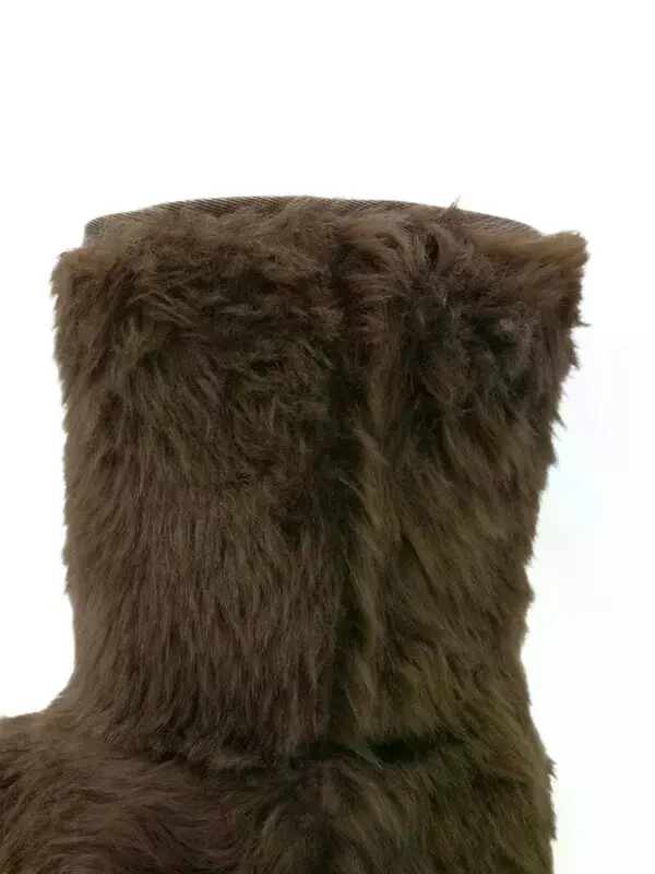 STADIUM GOODS Bear Claw Faux-fur Boots - Brown