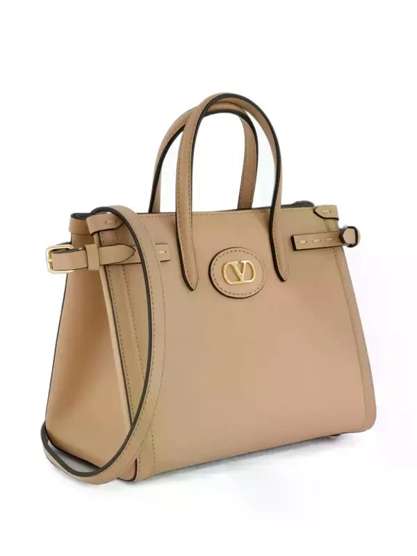 Valentino Garavani Logo-plaque Tote Bag