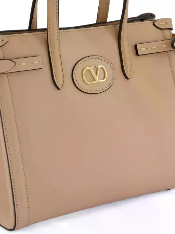 Valentino Garavani Logo-plaque Tote Bag