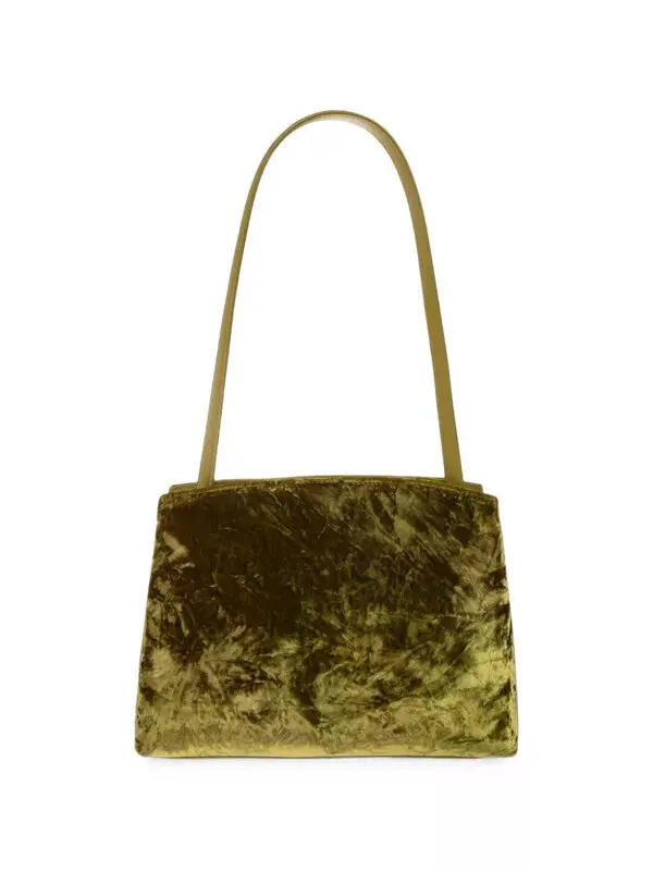LIFFNER Pushlock Velvet Shoulder Bag