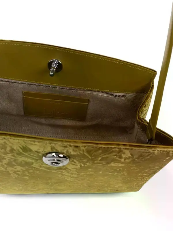 LIFFNER Pushlock Velvet Shoulder Bag