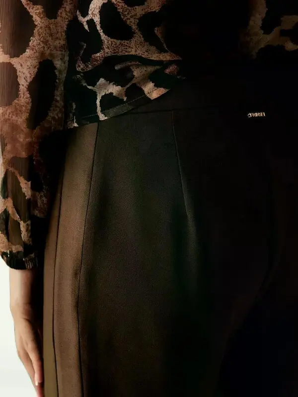 TWINSET Logo-plaque Flared Trousers